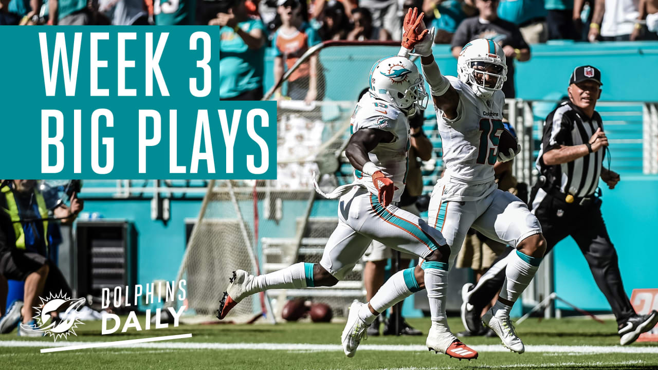 Dolphins Daily: Week 3 Flashback | Big Plays