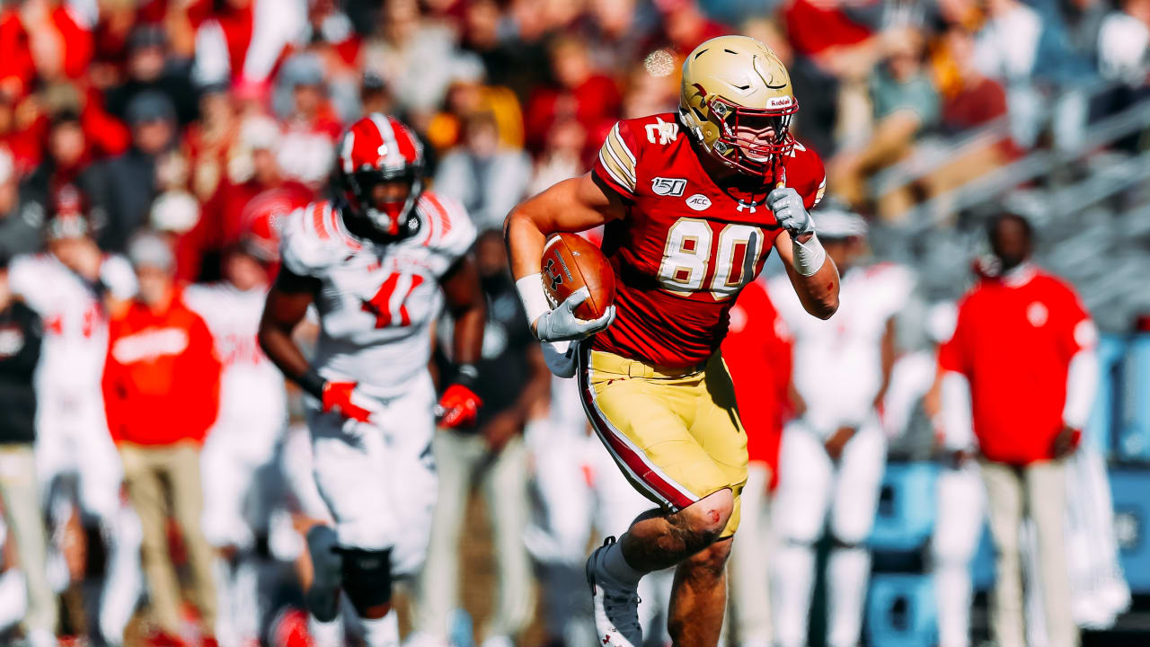 2021 NFL Draft: Tight End Hunter Long, Boston College, Round 3, Pick 81