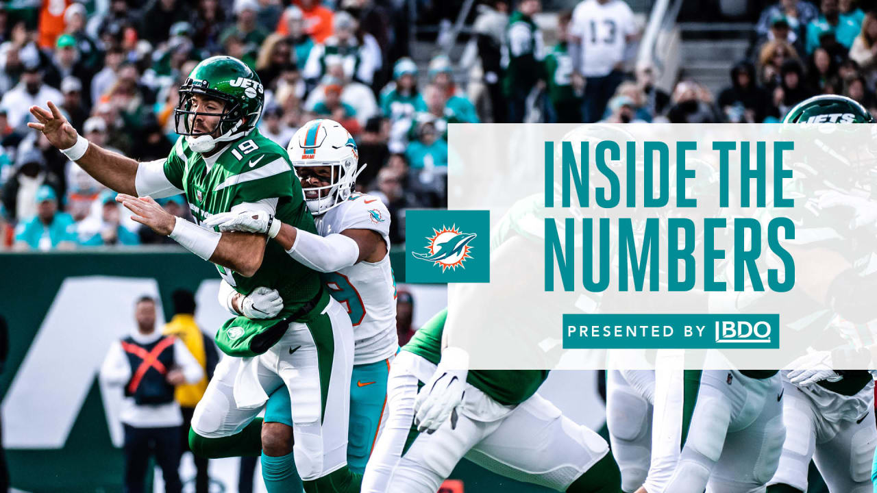 Dolphins Jets Week 11 Inside the Numbers Stats Fun Facts