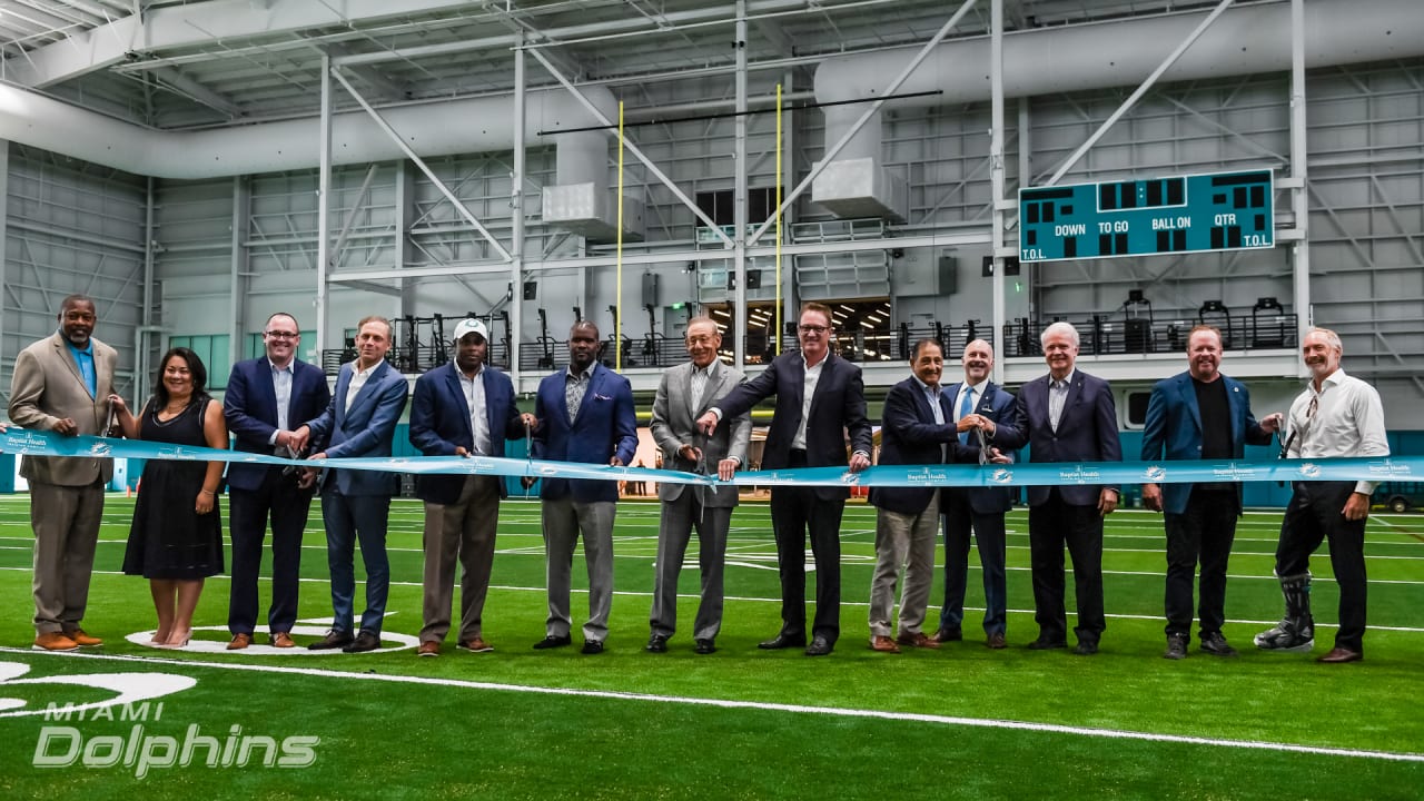 Miami Dolphins Unveil Baptist Health Training Complex