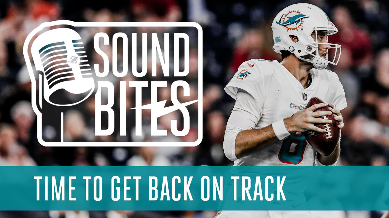 Sound Bites: Committed To Getting Back On Track