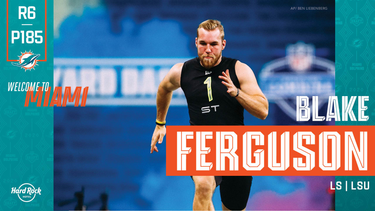 2020 NFL Draft: Long Snapper, Blake Ferguson, LSU, Round 6, Pick 185