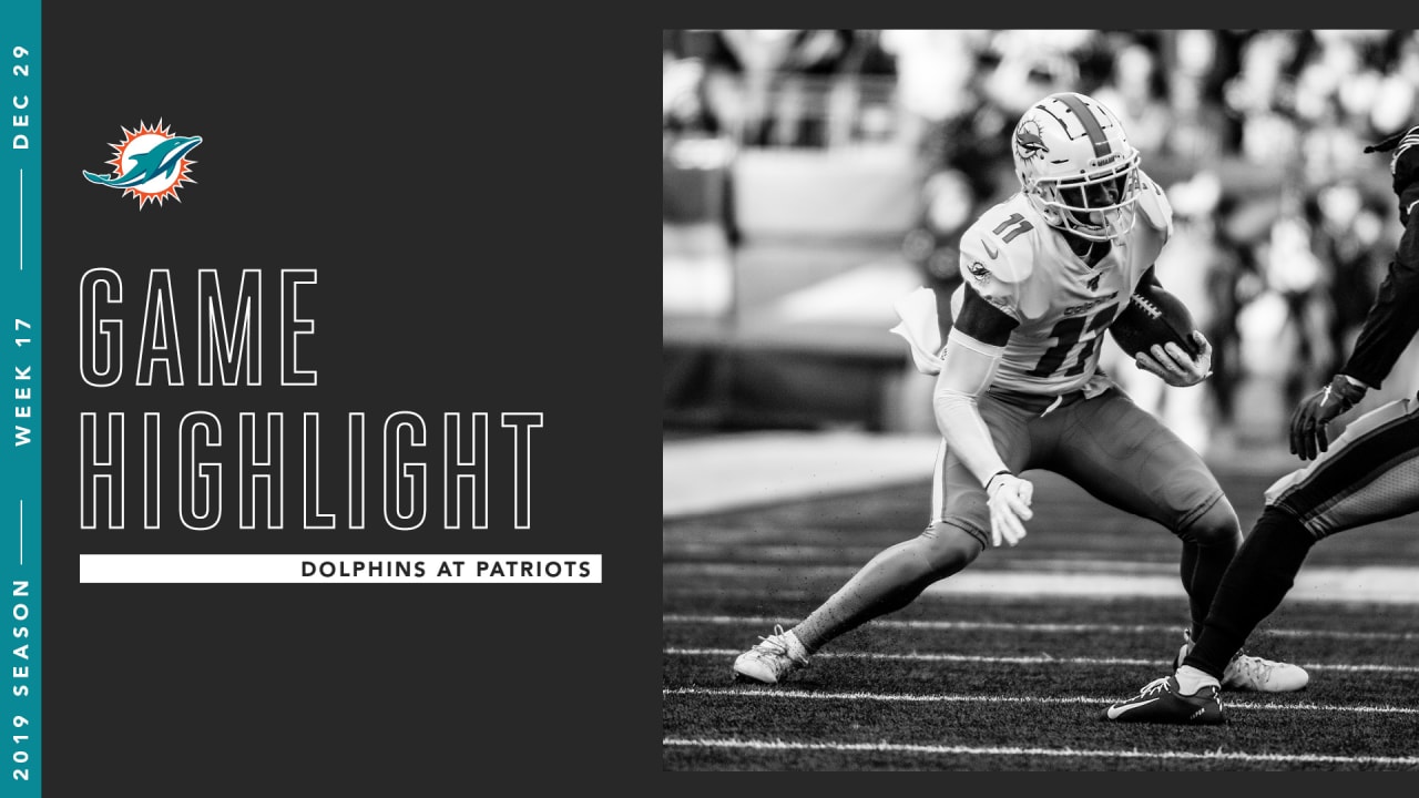 DeVante Parker Beats Stephon Gilmore For 28-Yard Completion