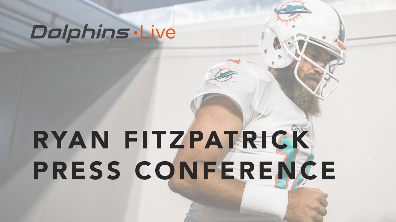 Ryan Fitzpatrick Dolphins-Jaguars Postgame Press Conference