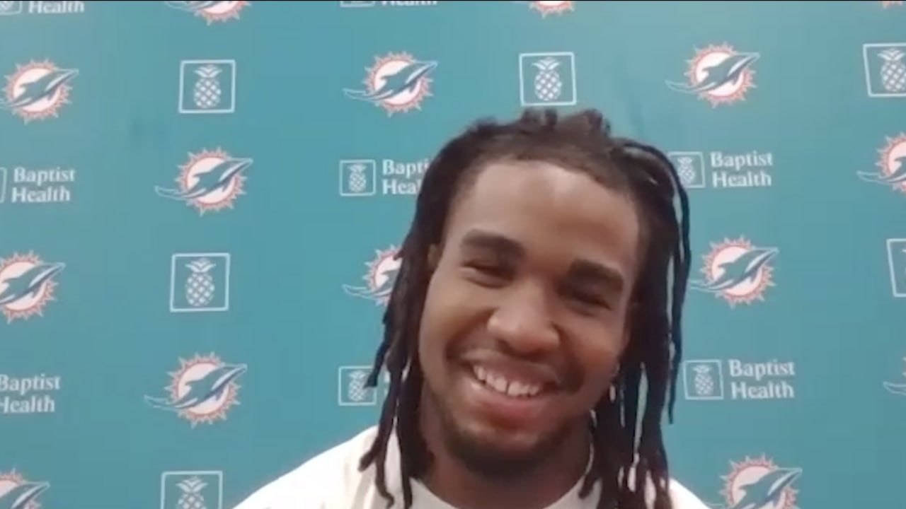WR Jaylen Waddle Talks 2021 Rookie Minicamp | Press Conference