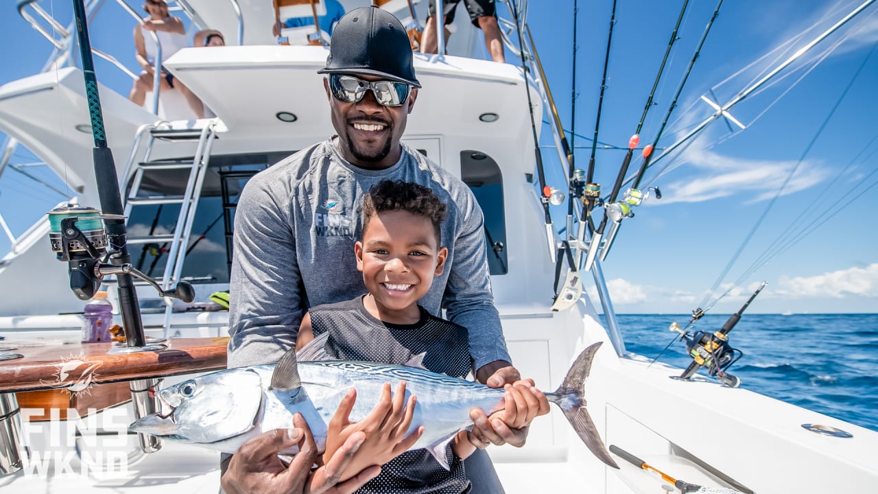 Brian Flores, Dolphins Players & Alumni Participate At 23rd Annual Fins ...