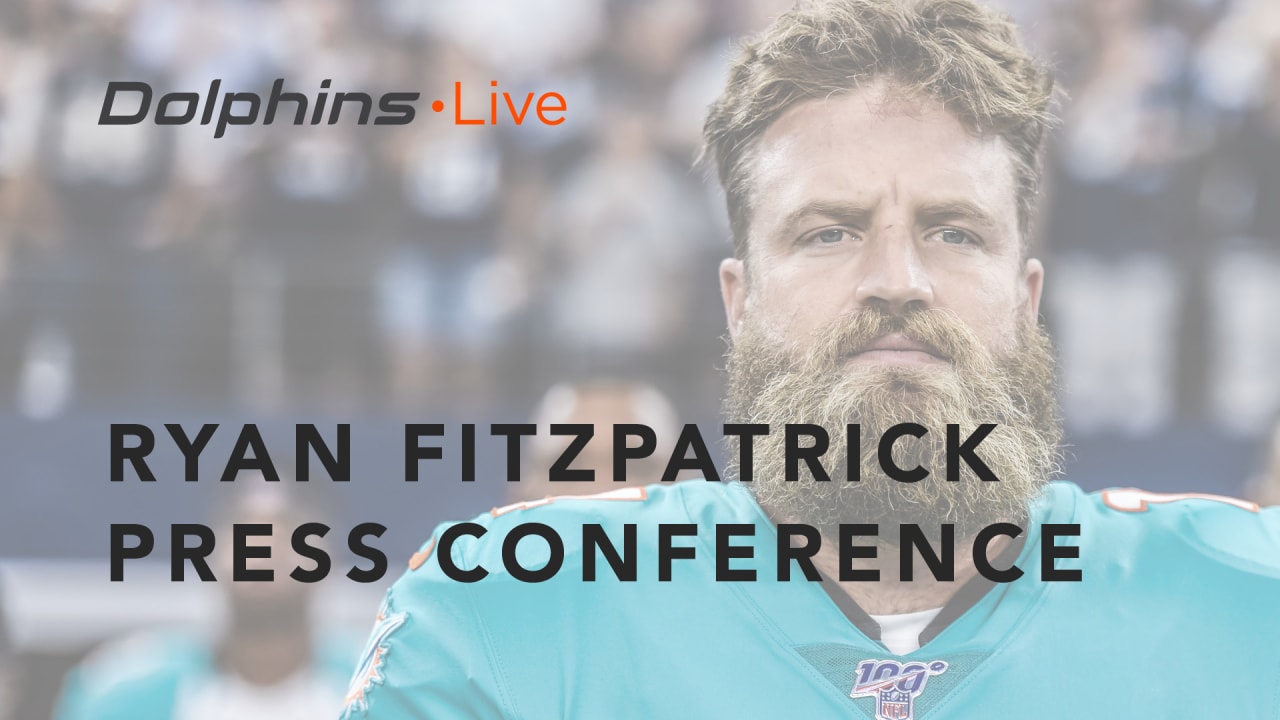 Quarterback Ryan Fitzpatrick Training Camp Press Conference