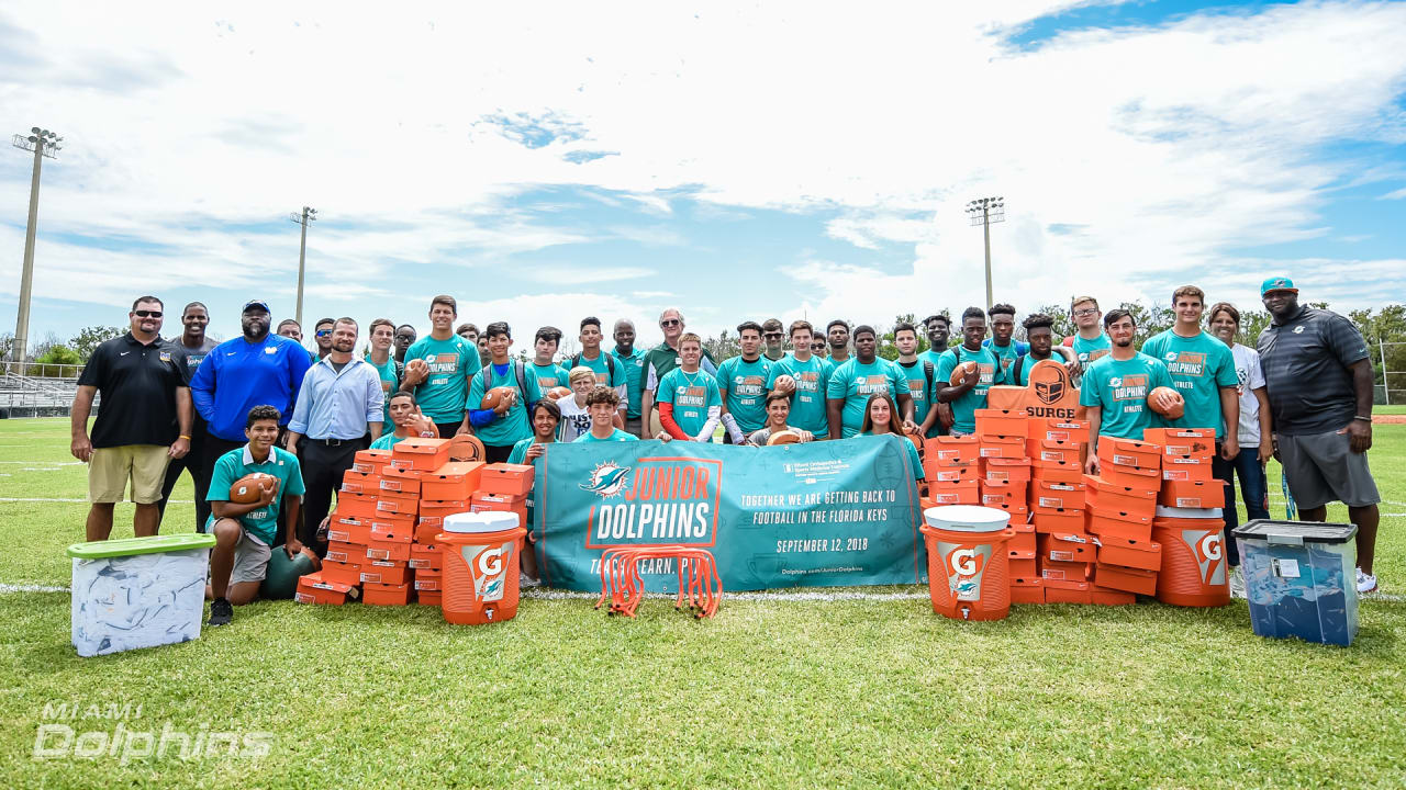 Dolphins, Baptist Health South Florida Donate Equipment To Florida Keys ...