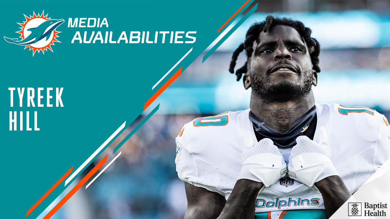 Tyreek Hill Meets with the Media