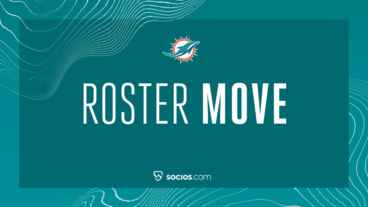 Miami Dolphins make practice squad move