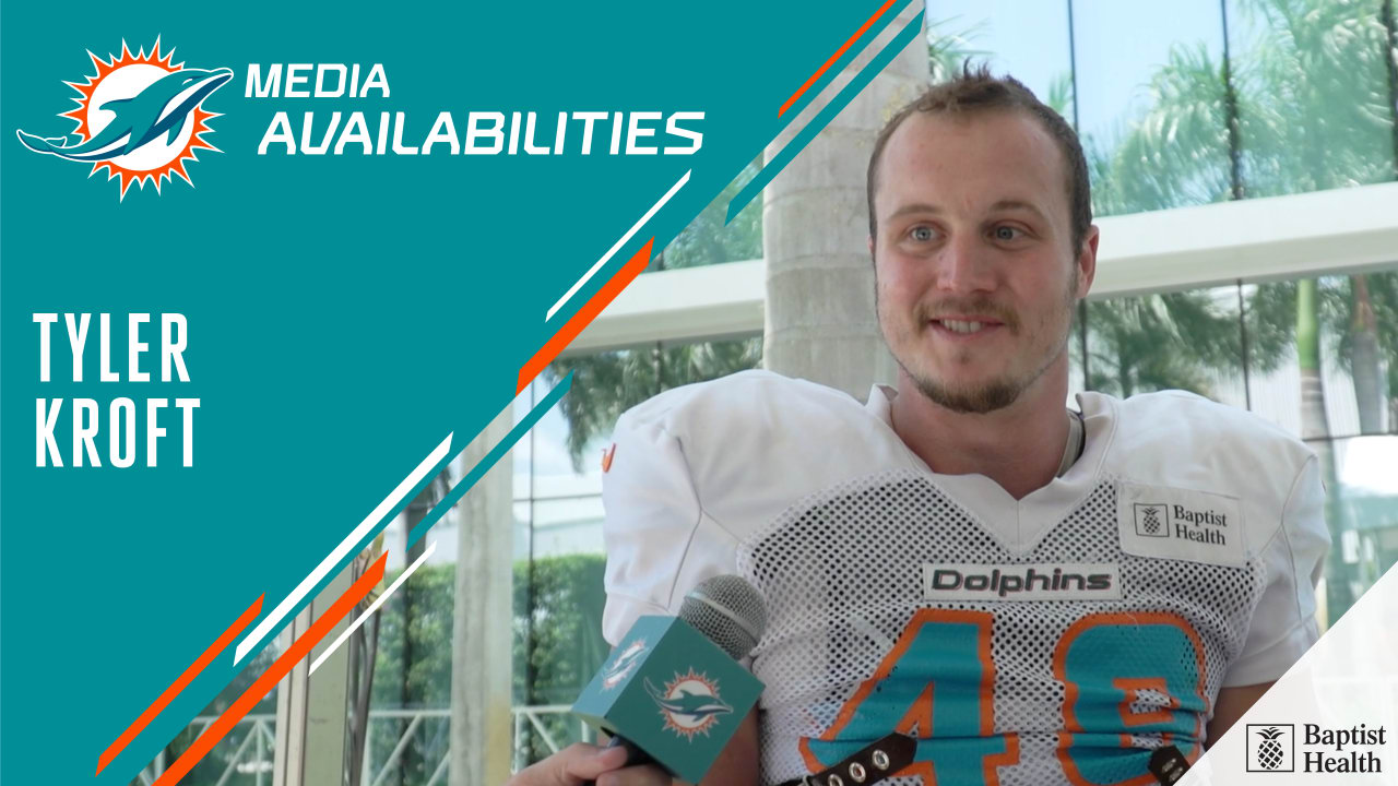 Tyler Kroft Meets with the Media