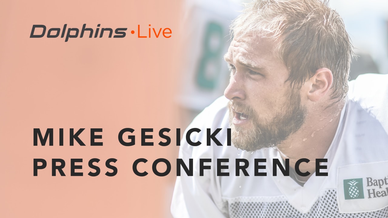 Mike Gesicki Training Camp Press Conference