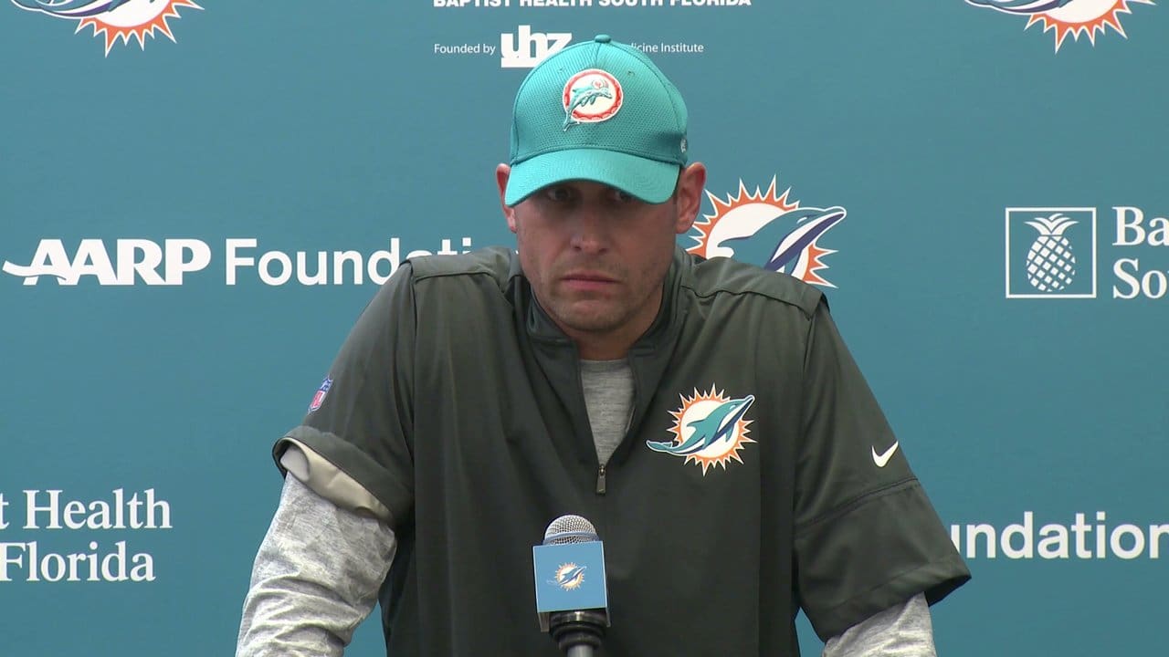 Adam Gase Meets With The Media