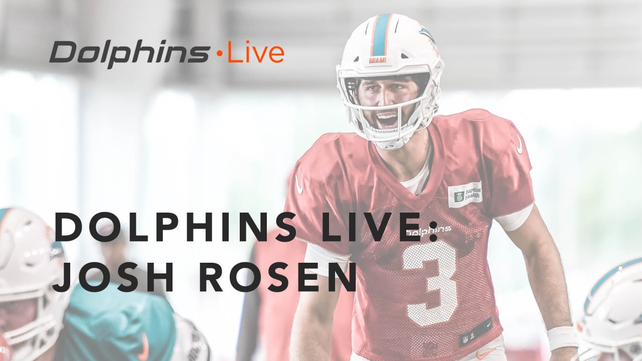 Josh Rosen Analyzes His Performance During Joint Practice