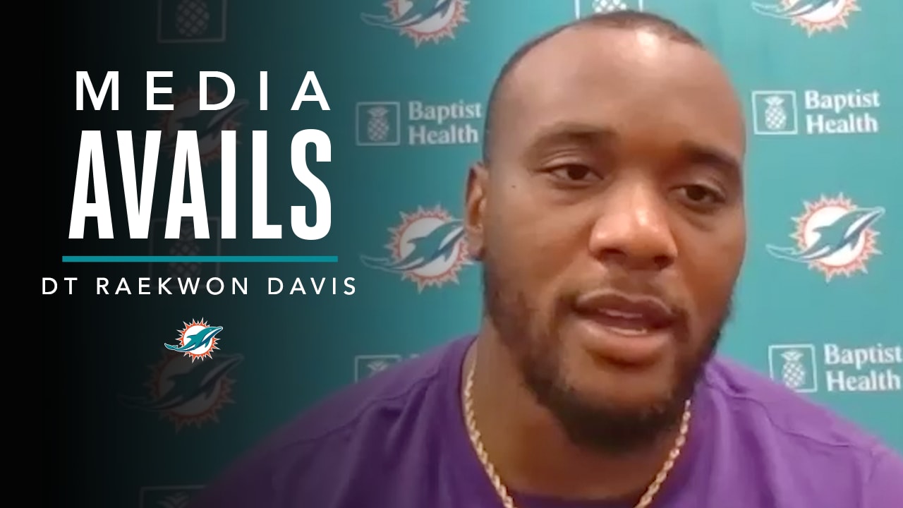 Raekwon Davis Discusses Week 2 of OTA's | Press Conference