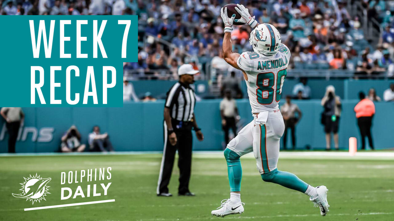 Dolphins Daily: Recapping Week 7