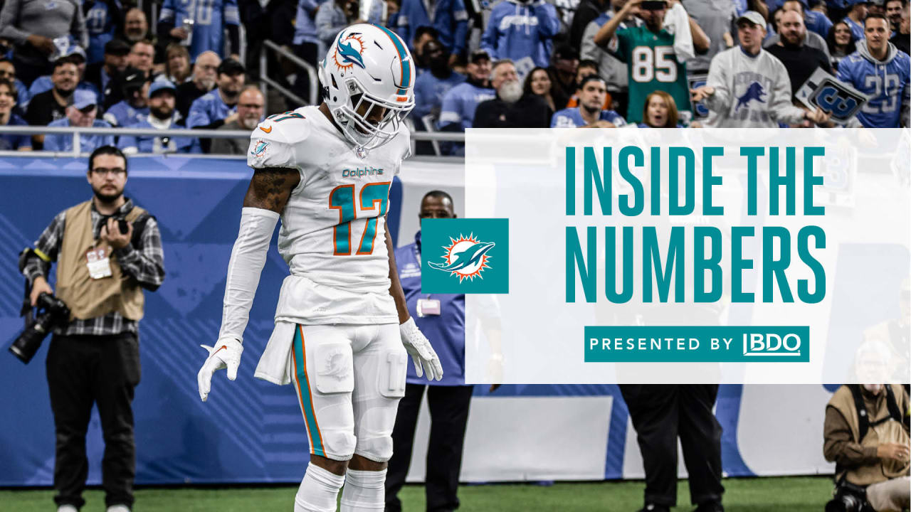Inside the Numbers: Dolphins at Lions – Week 8