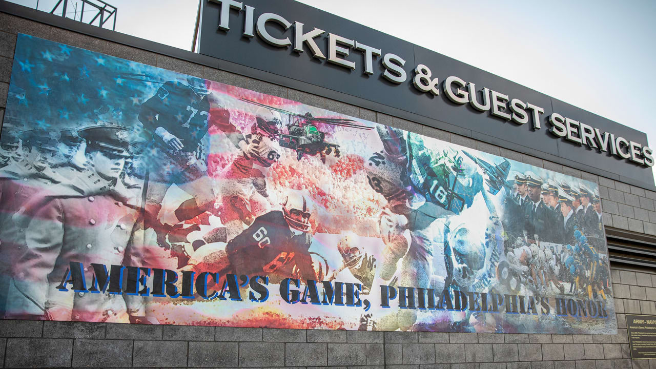 Commemorative Mural Highlighting Philadelphia’s History With Army-Navy ...