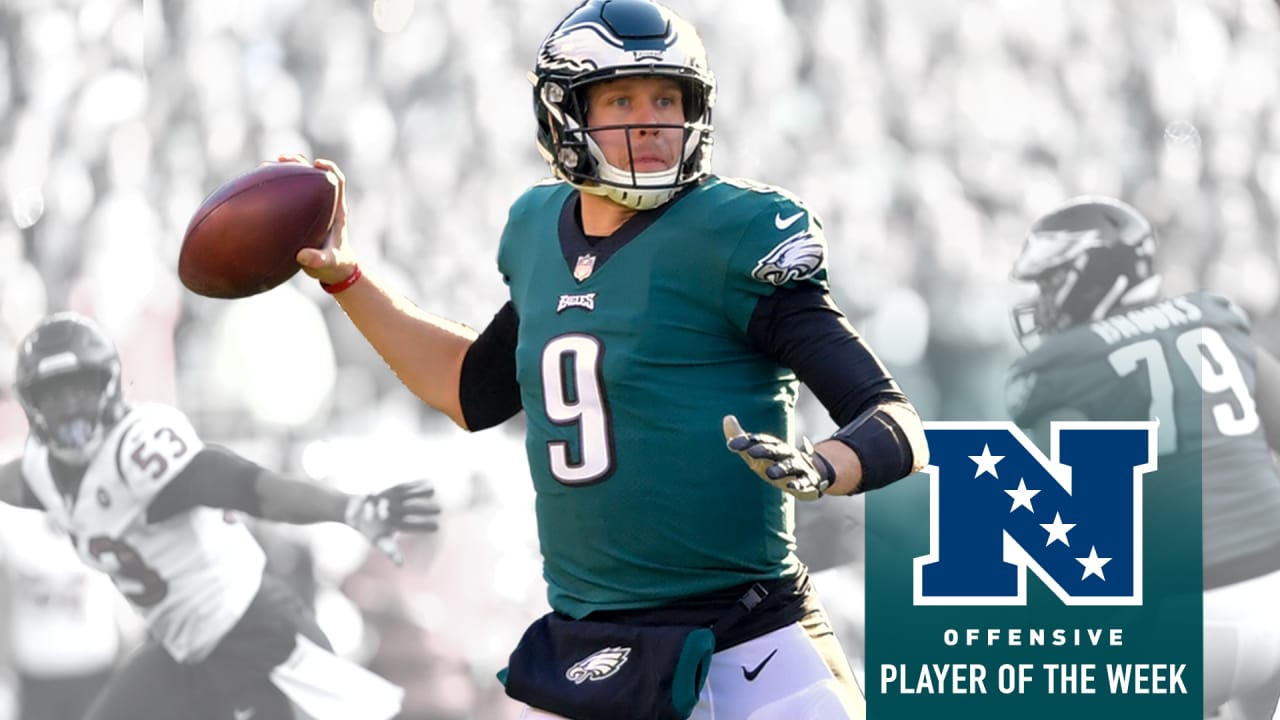 Nick Foles Named NFC Offensive Player Of The Week