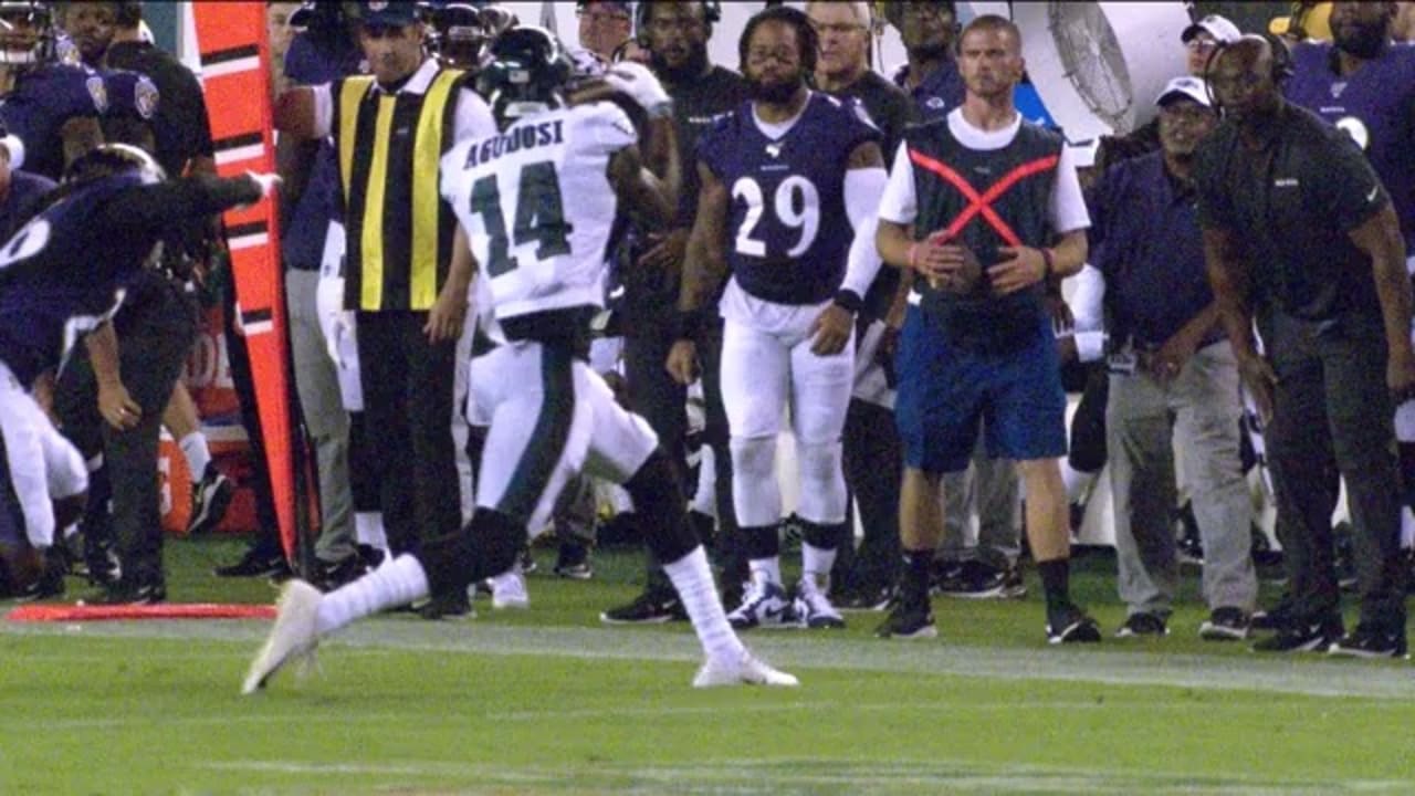 Highlight: McCown's Sideline Dime Results In Toe-Drag-Swag Catch