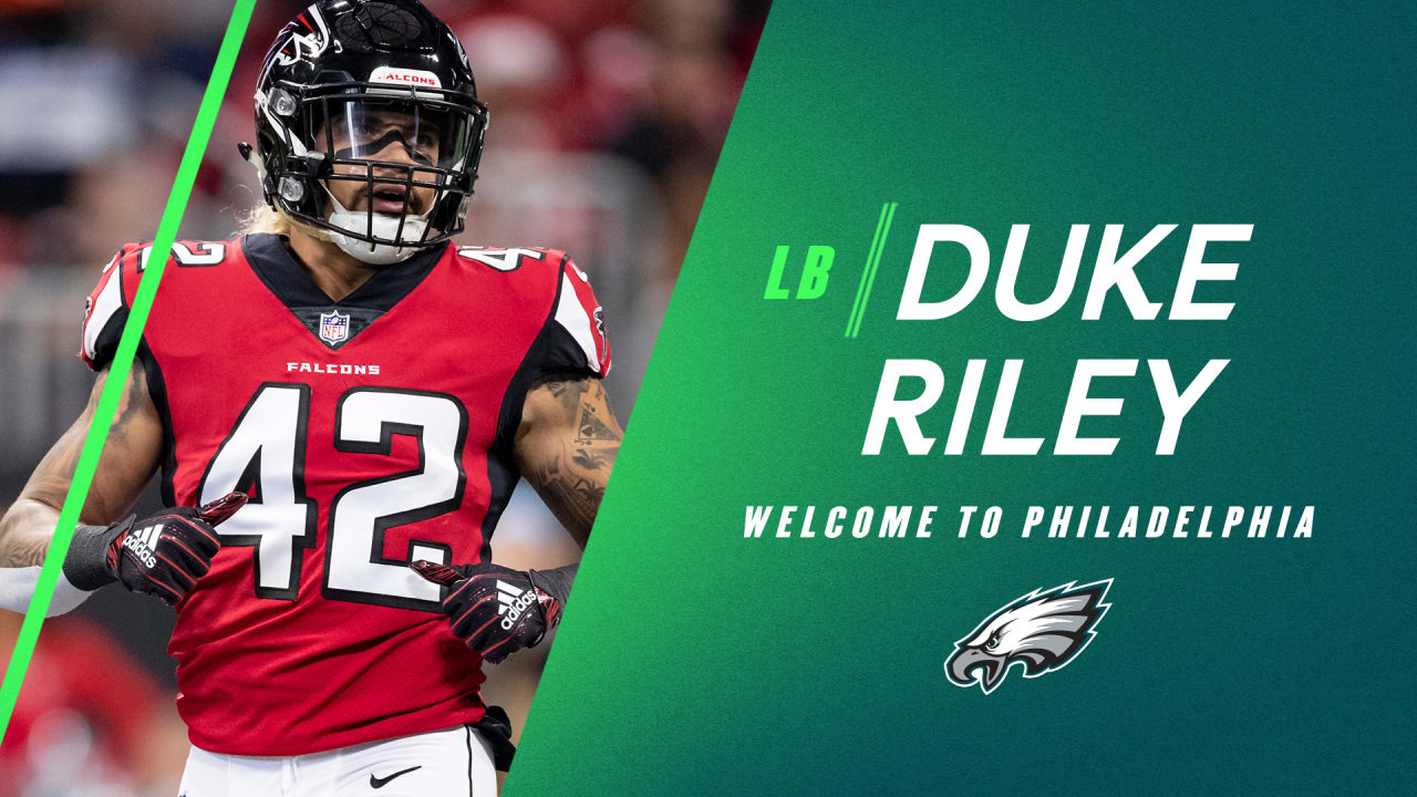 Eagles acquire LB Duke Riley from the Falcons