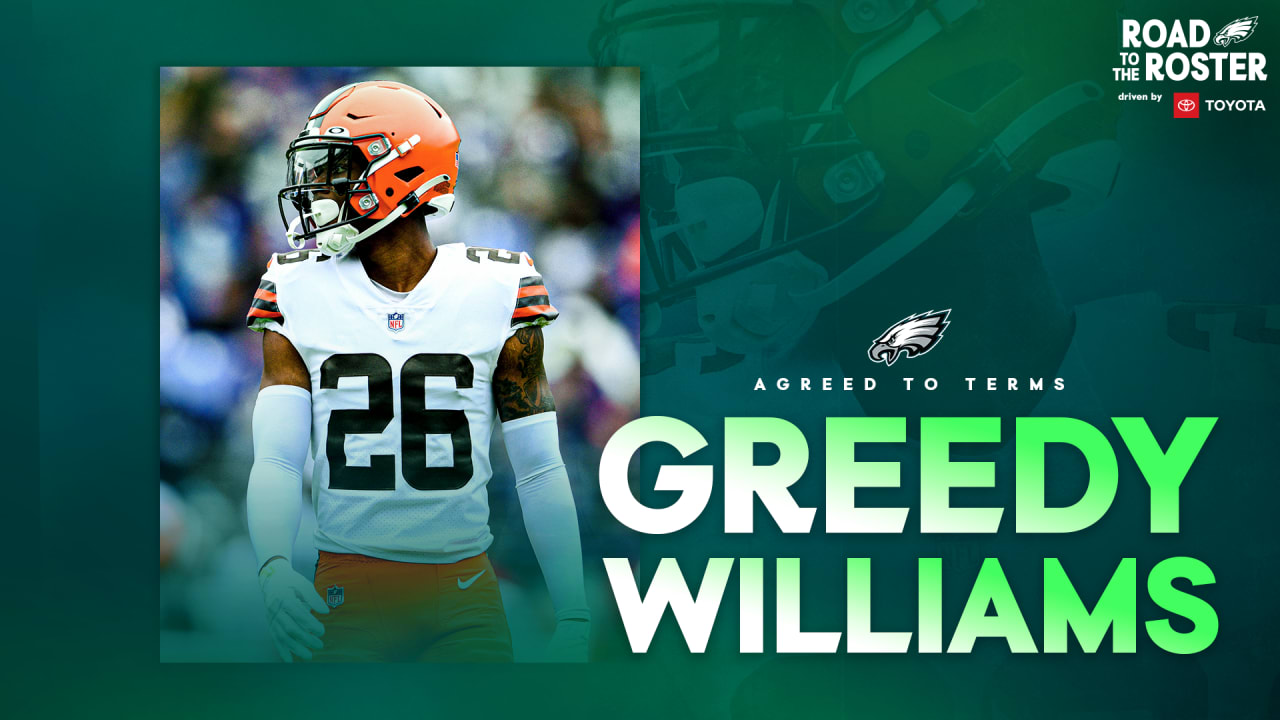 Eagles agree to terms with CB Greedy Williams