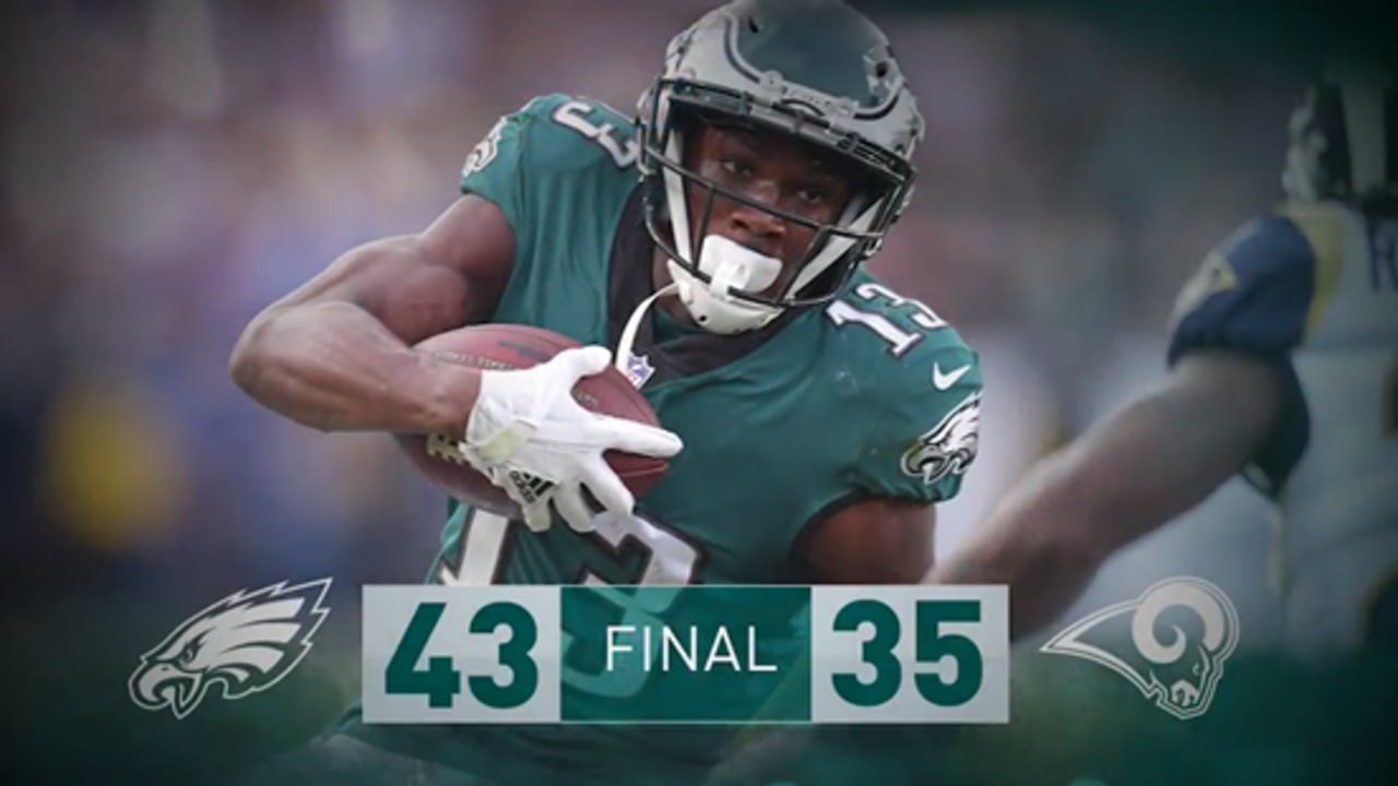 Highlights: Eagles Win 43-35
