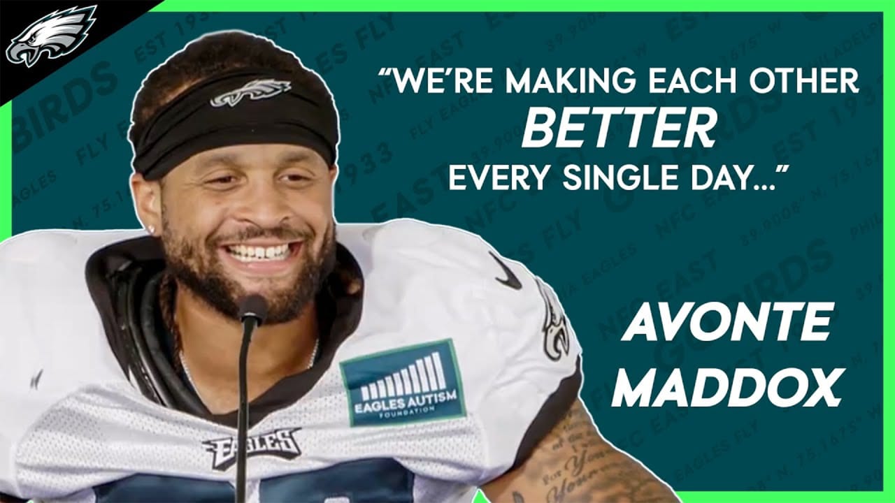 Press Conferences: Avonte Maddox, Cam Jurgens, and more | August 1, 2023