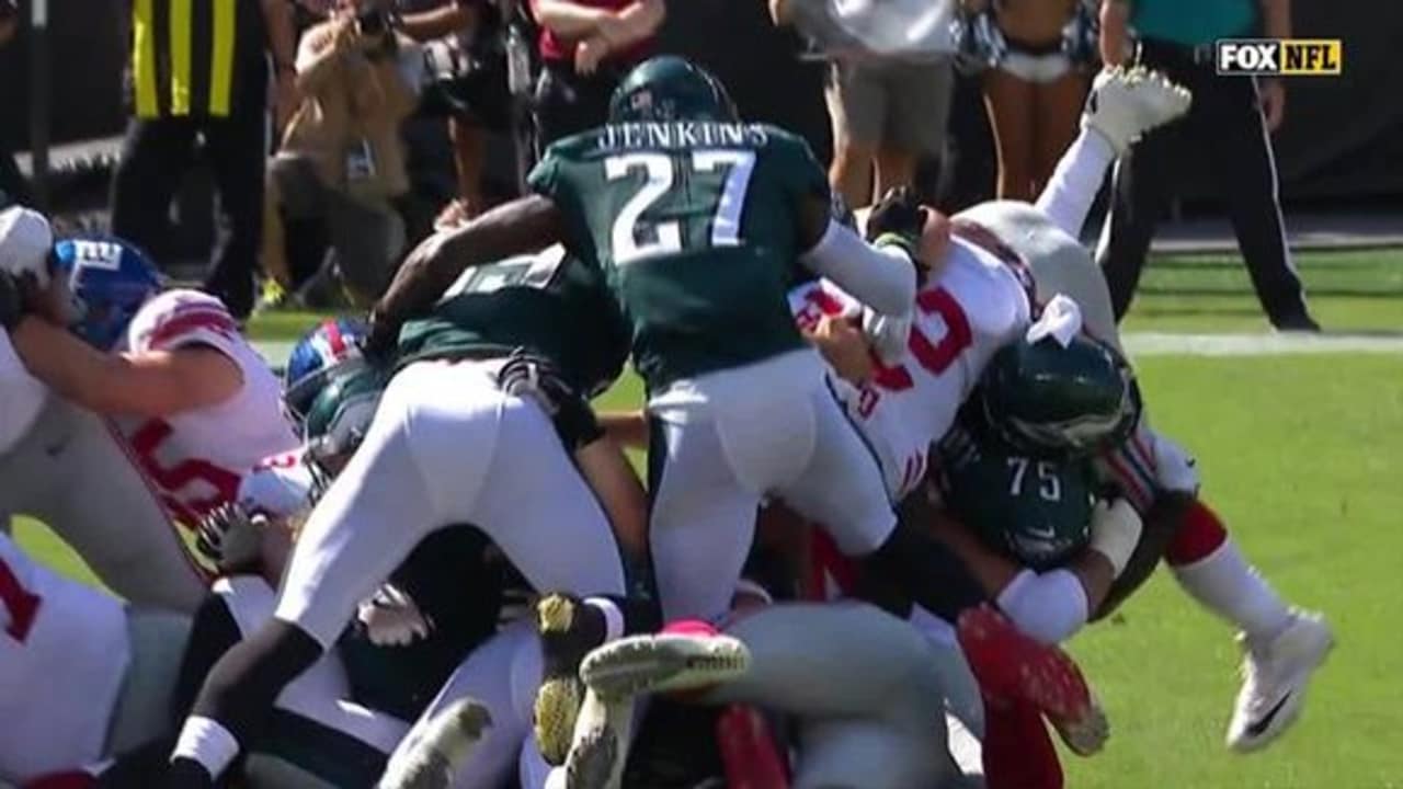 Highlight: Eagles Defense Goal Line Stand