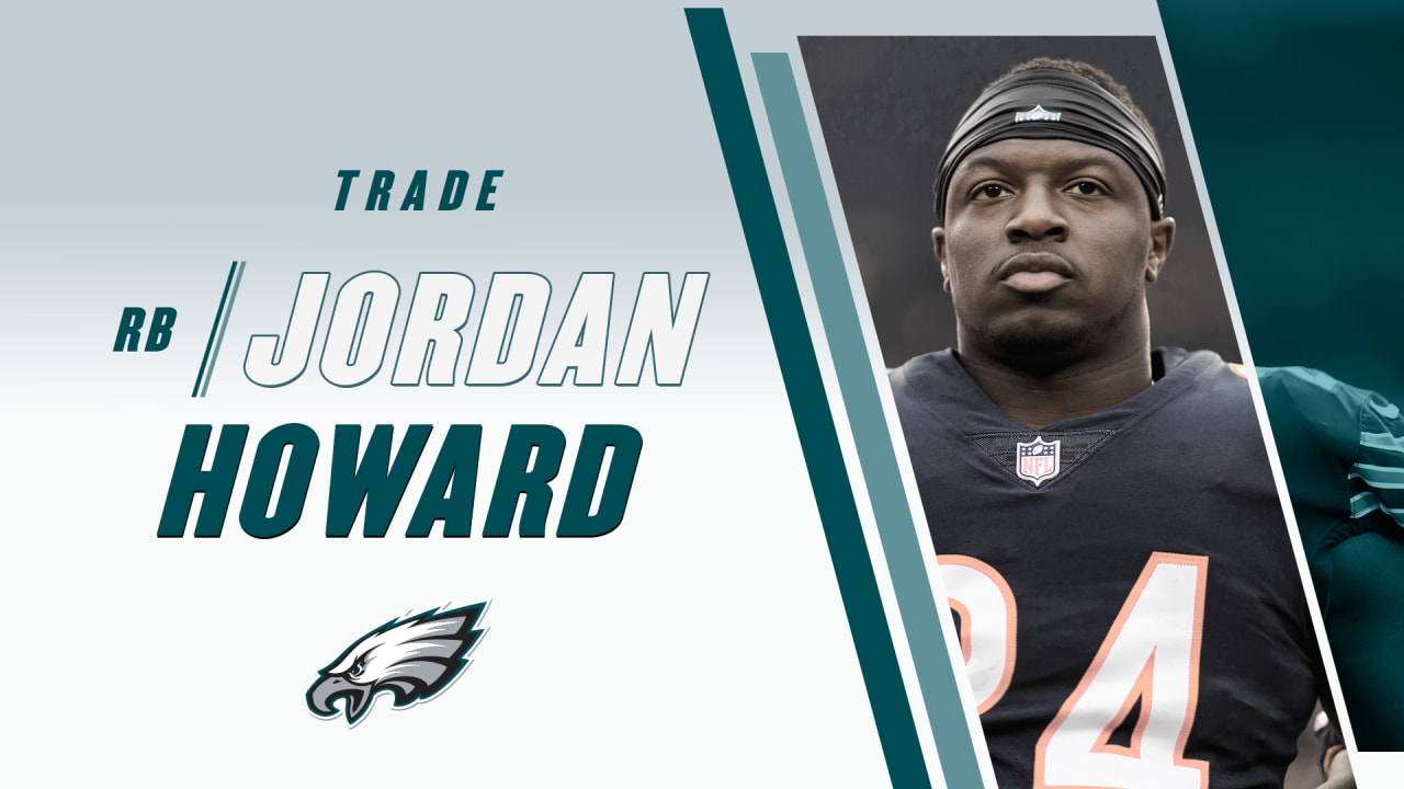 Eagles acquire Pro Bowl RB Jordan Howard from Bears for 2020 draft pick