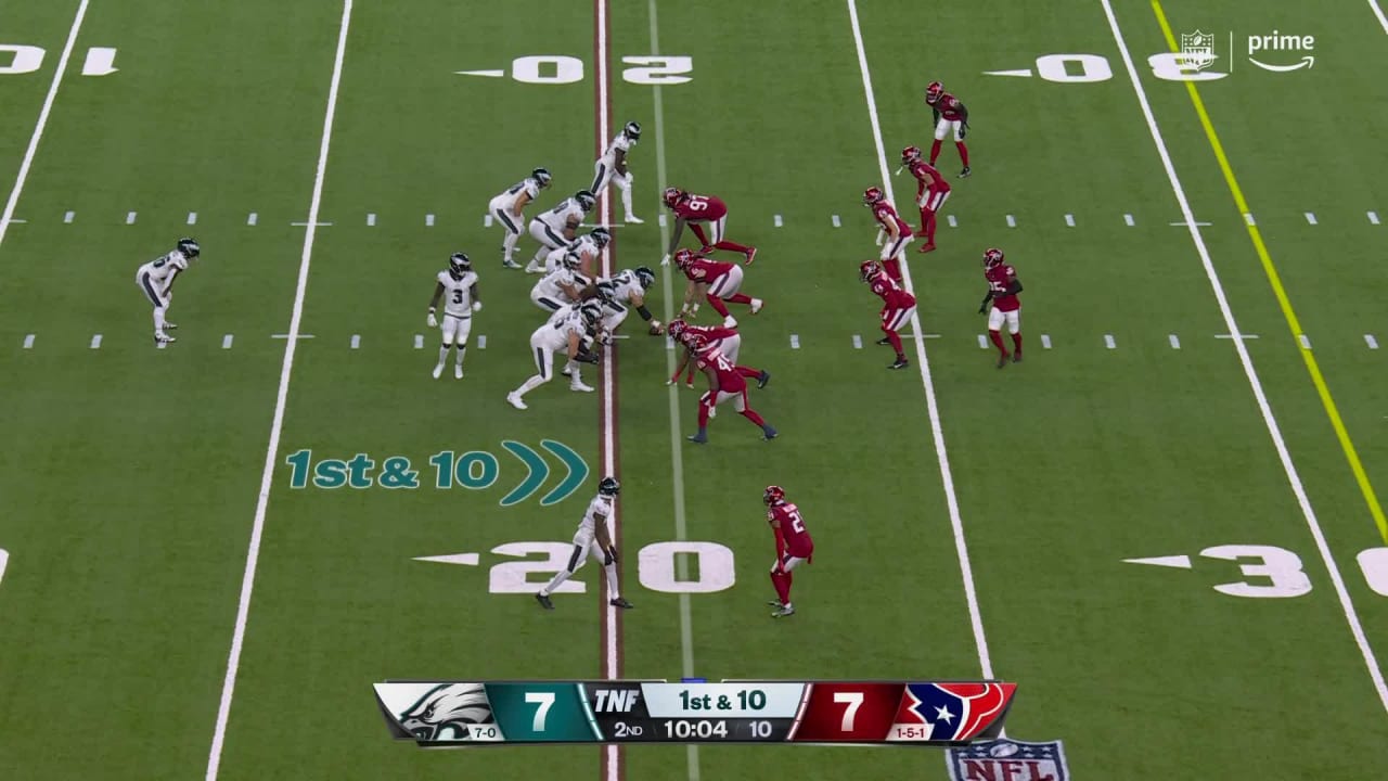 Highlight: Miles Sanders pushes his way through Derek Stingley Jr. on ...