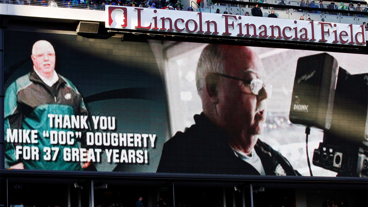 Mike Dougherty honored by the Pro Football Hall of Fame