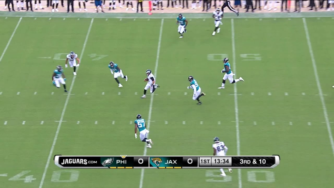 Kessler scrambles and dives on QB scramble vs. former team