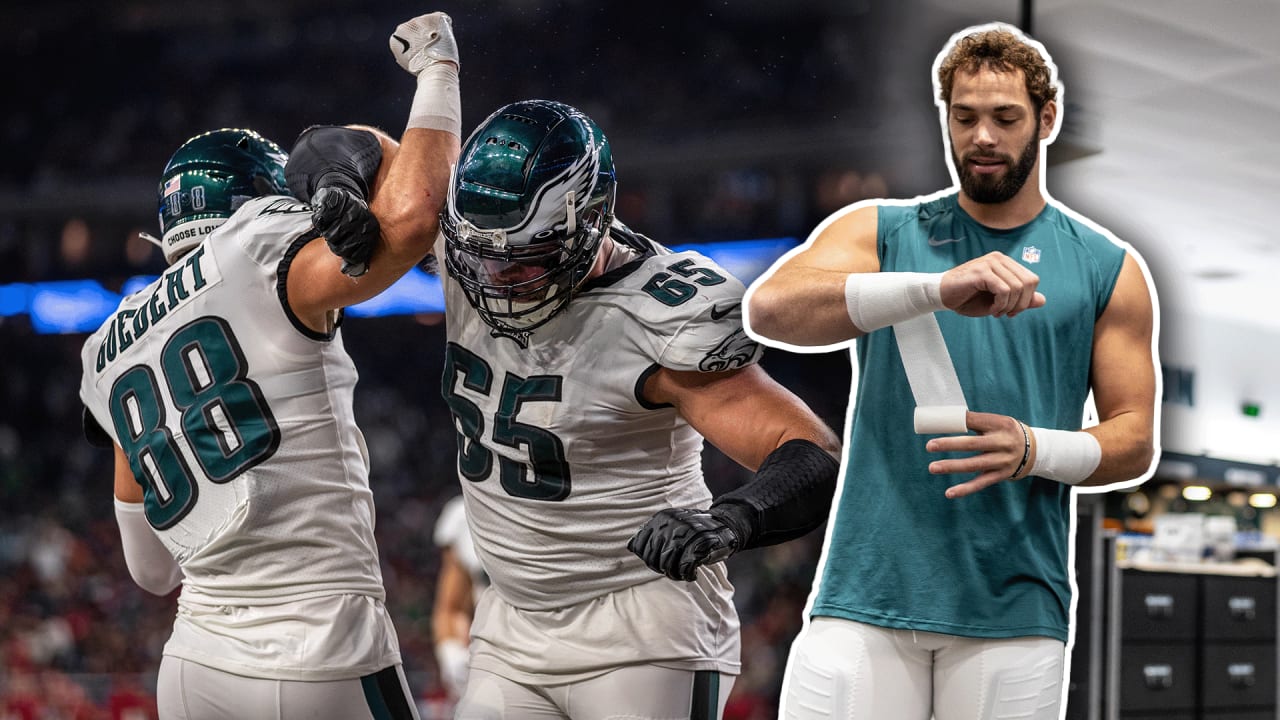 On The Record: Dallas Goedert, A.J. Brown, Jason Kelce, Jordan Mailata