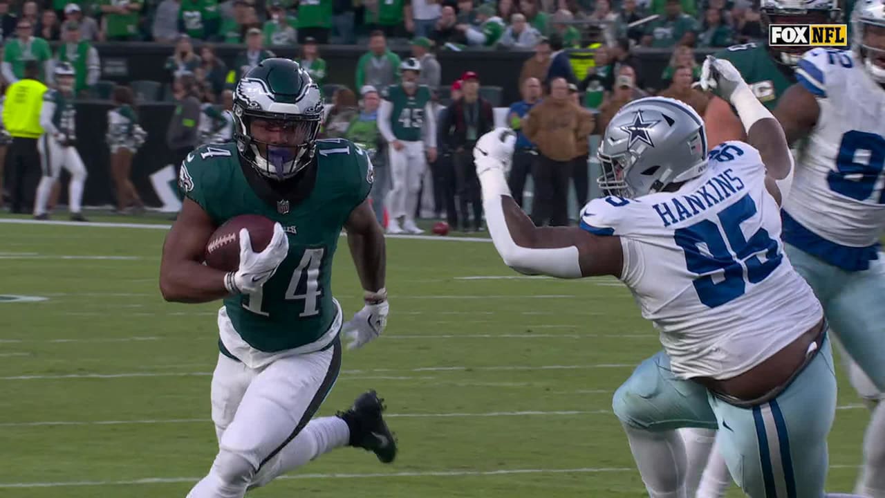 Highlight: Kenneth Gainwell rushes for a 12-yard TD vs. Cowboys