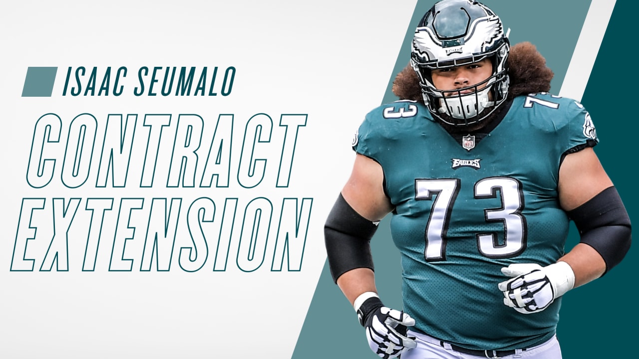 Eagles agree to terms with OL Isaac Seumalo on a three-year extension