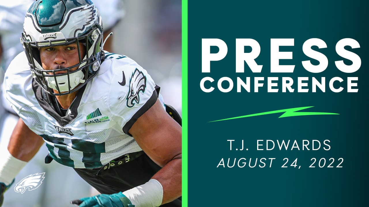 Press Conference: T.J. Edwards | August 24, 2022