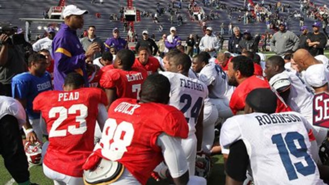 Bobby April At The Senior Bowl