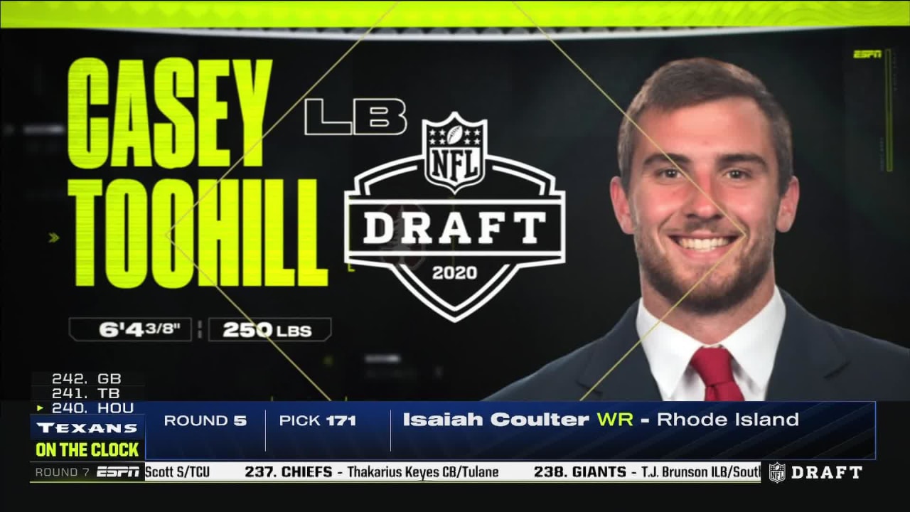 Eagles select Stanford defensive tackle Casey Toohill with No. 233 ...