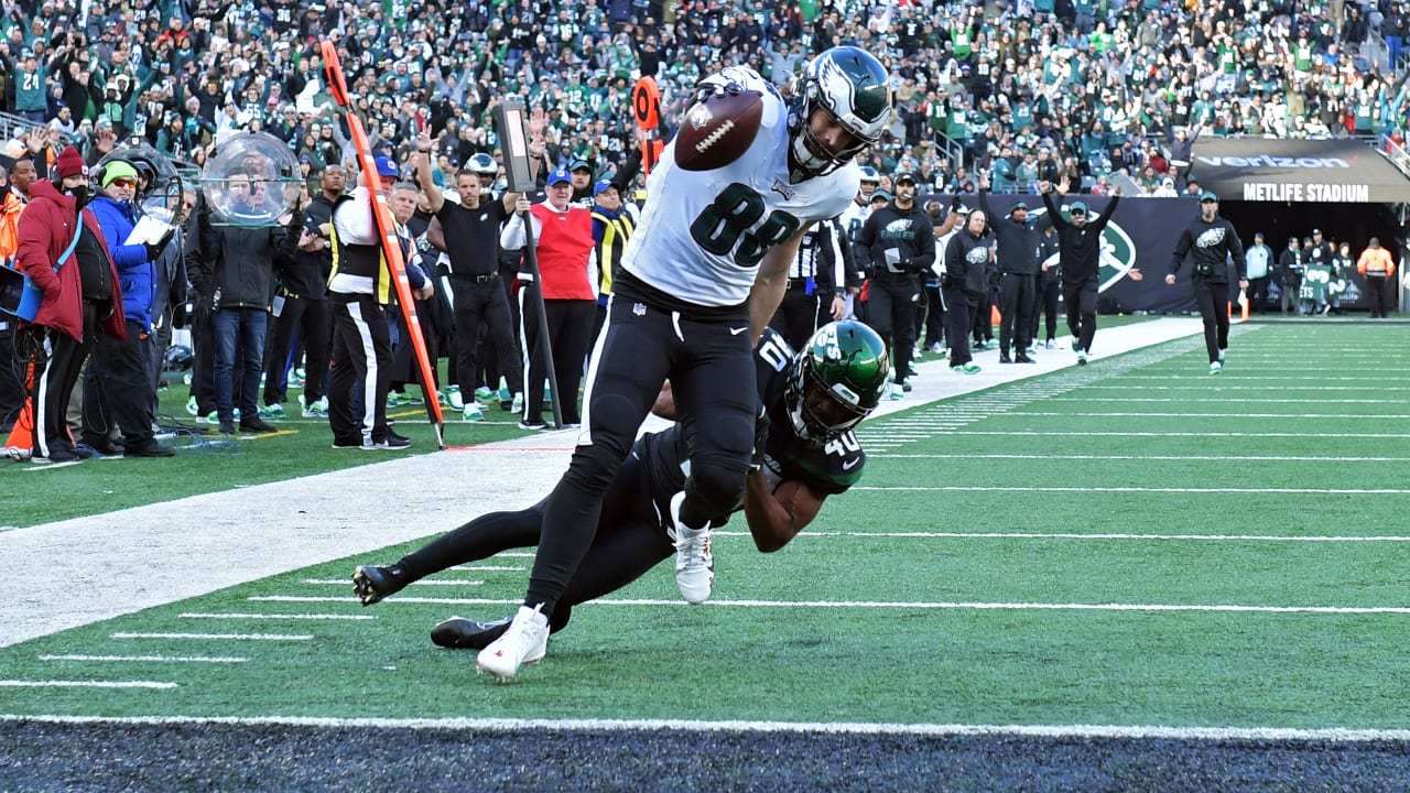 Tape Study: Dallas Goedert's big day vs. Jets