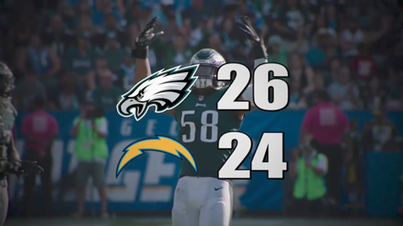 Highlights: Eagles Win 26-24