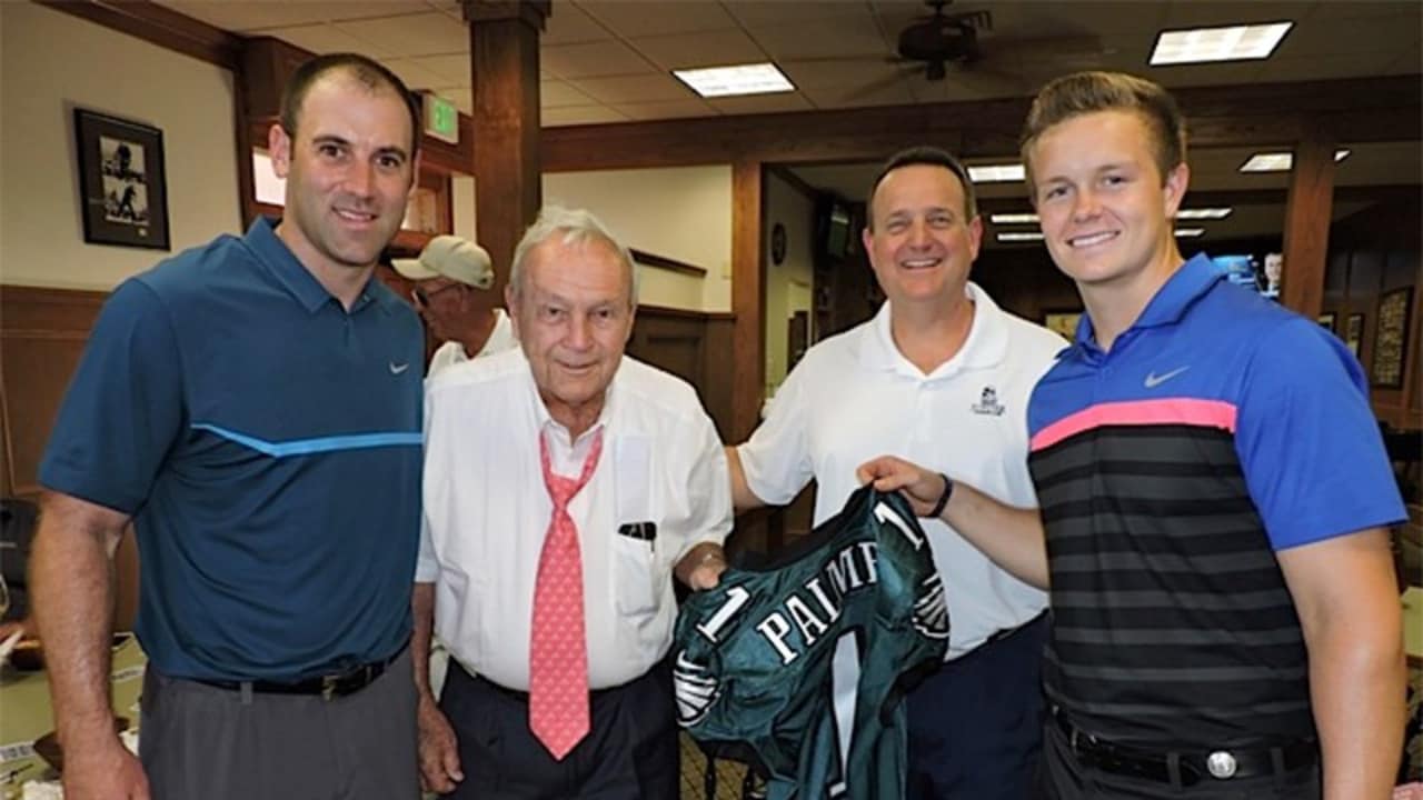 Jones, Parkey Meet A Legend