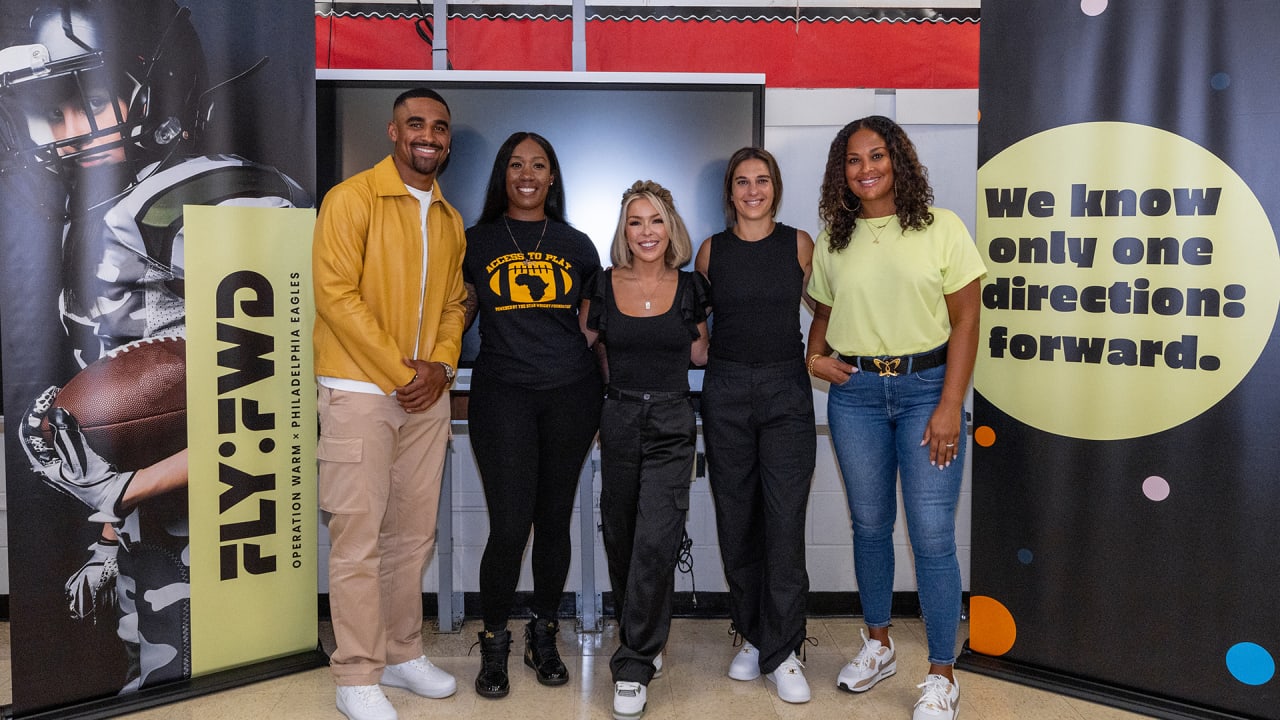 Eagles, Operation Warm launch revolutionary sports bra program