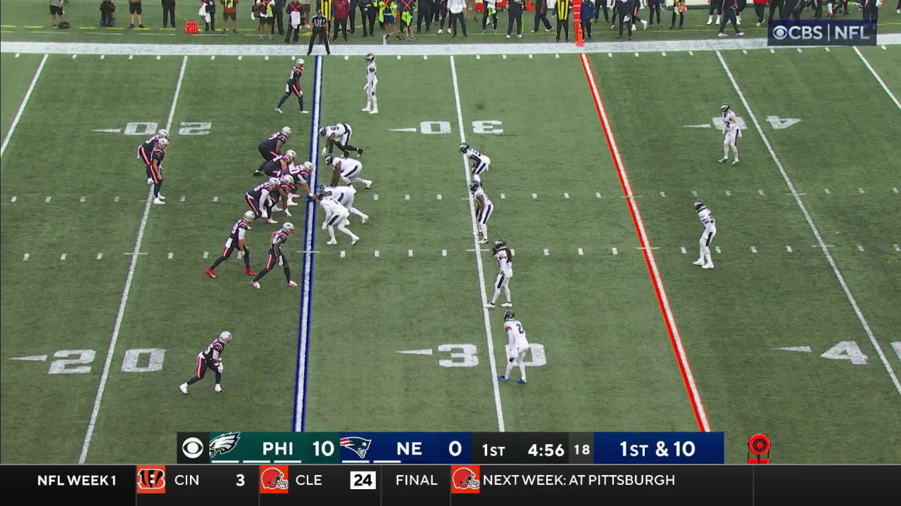 Highlight: Jordan Davis strips Ezekiel Elliott for Eagles' fumble-takeaway