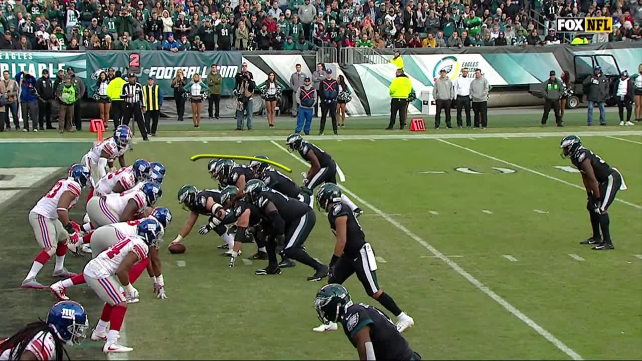 Josh Adams' TD Gives Eagles Their First Lead