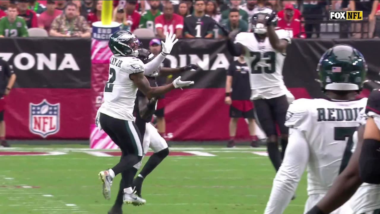Highlight: C.J. Gardner-Johnson records first interception as an Eagle