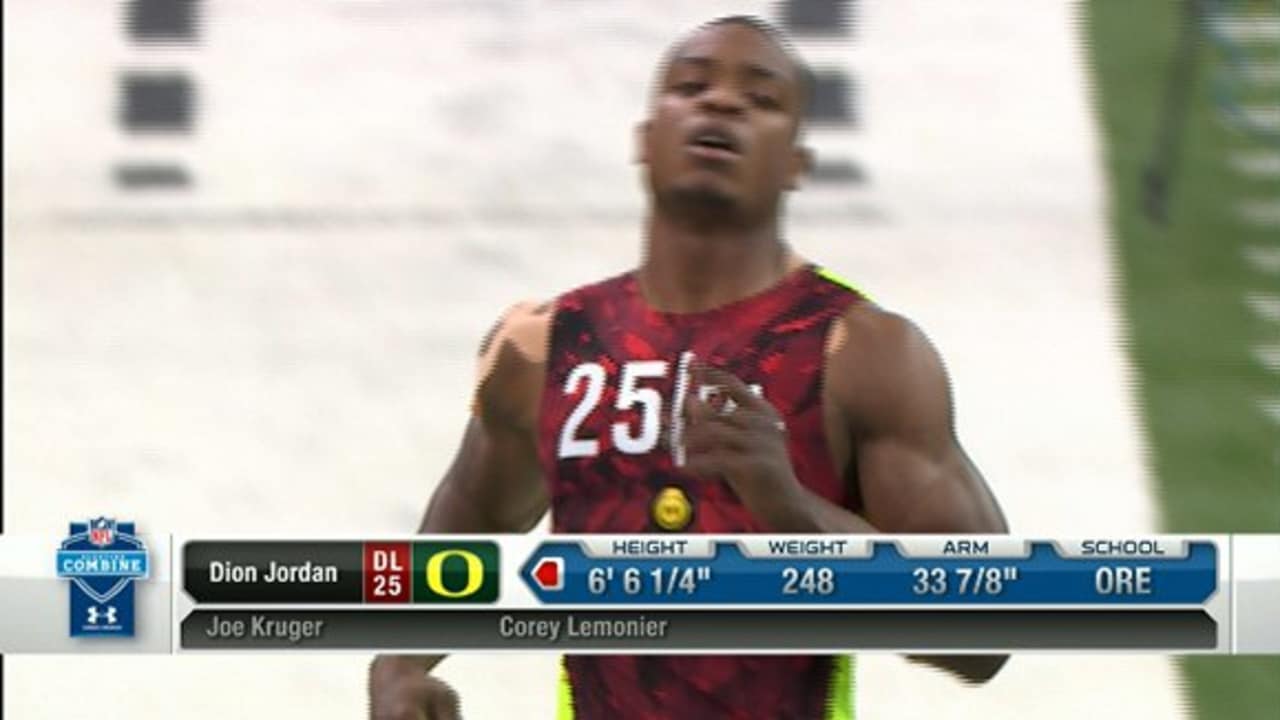 Dion Jordan Tops D-Line 40's