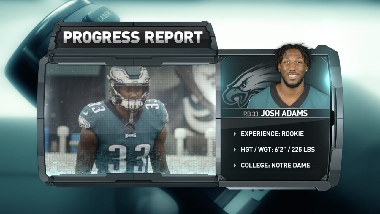 Progress Report: Josh Adams