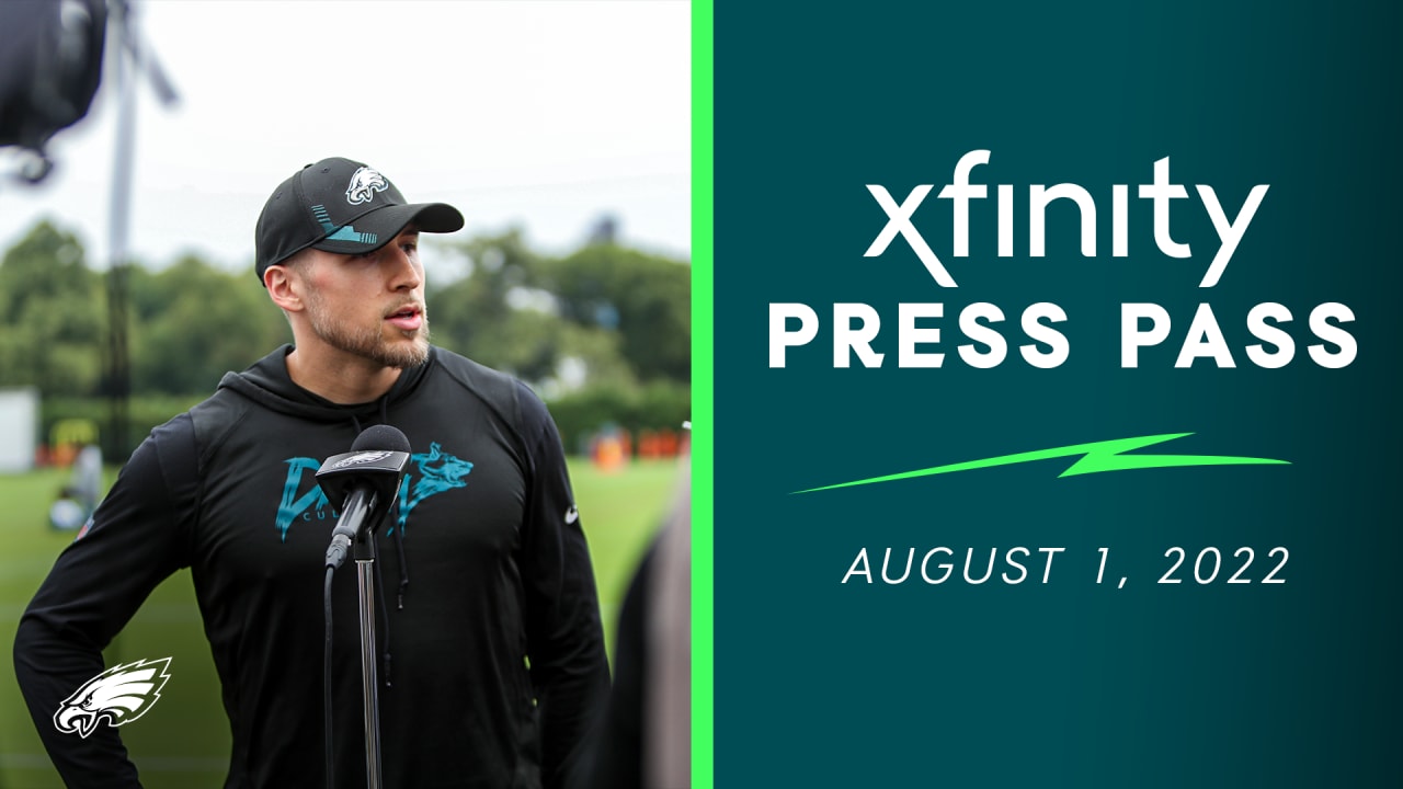 Press Pass: Nick Rallis, Landon Dickerson, and Quez Watkins | August 1 ...