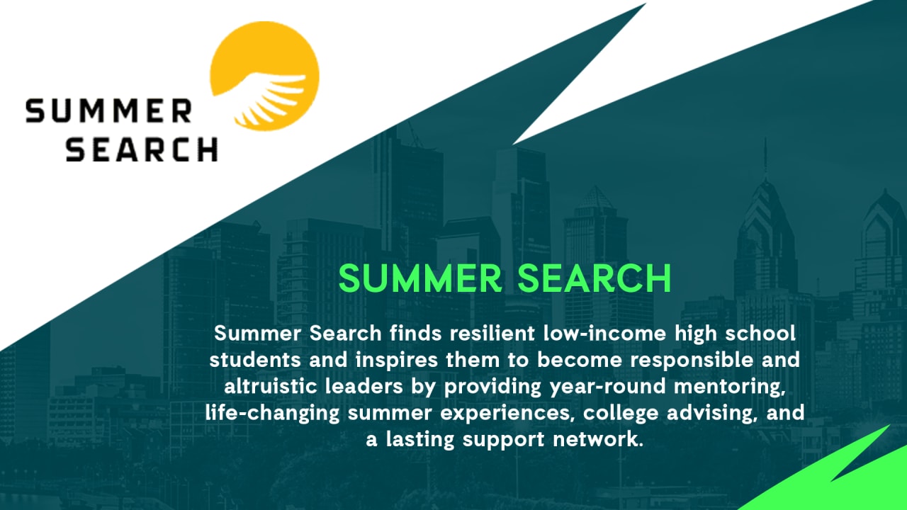 Learn how Summer Search is making a difference in Philadelphia